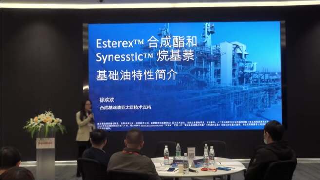 Esterex™合成酯和Synesstic™烷基萘基础油特性简介